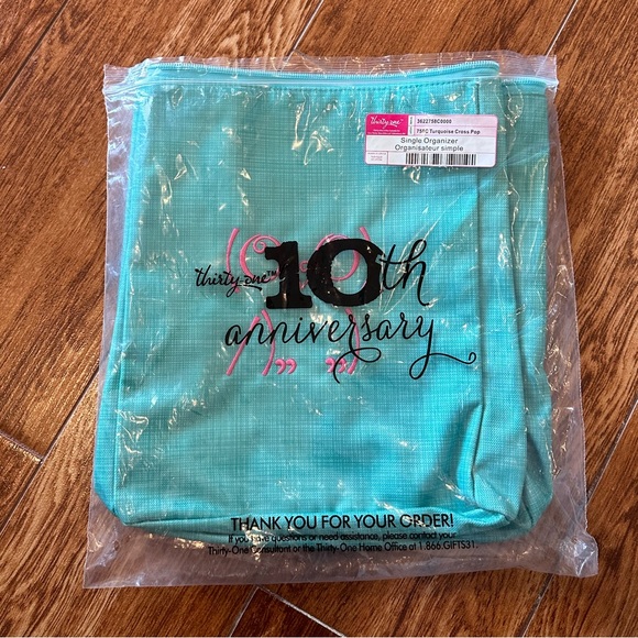 thirty-one | Bags | Thirty One Single Organizer Origami Owl Turquoise ...